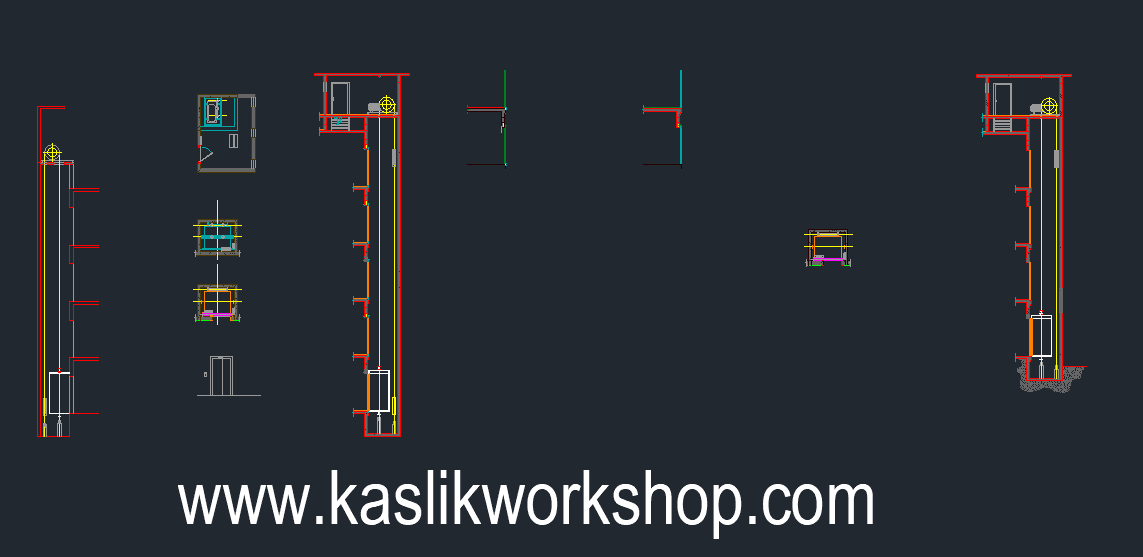 Kaslik Workshop | Lift Details 2D