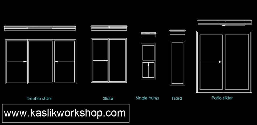 Kaslik Workshop | Slider Windows Plan