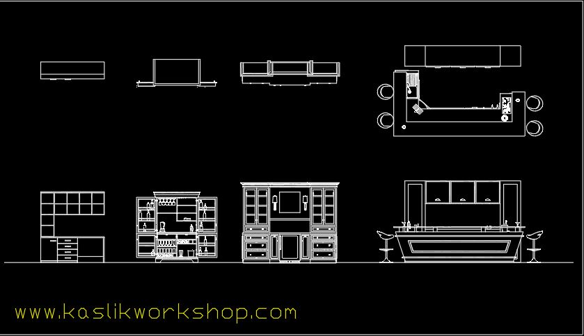 Kaslik Workshop | Bar Cabinets