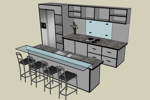 Kaslik Workshop | 3D Kitchen Sample