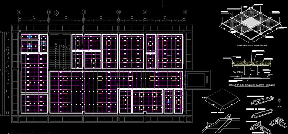 Kaslik Workshop | Detail Of Suspended Ceiling