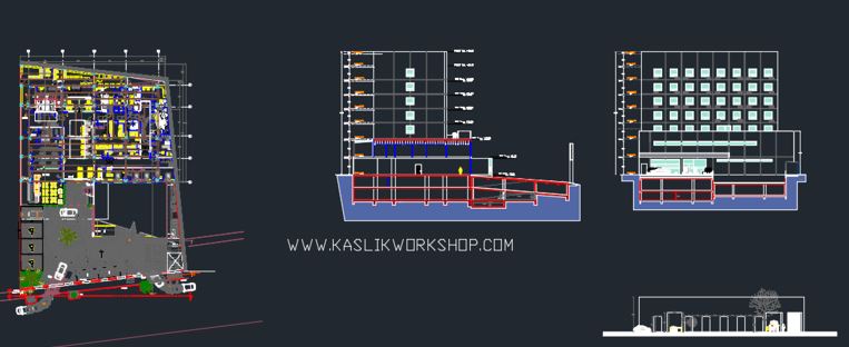 Kaslik Workshop | Hospital Full Project 2D
