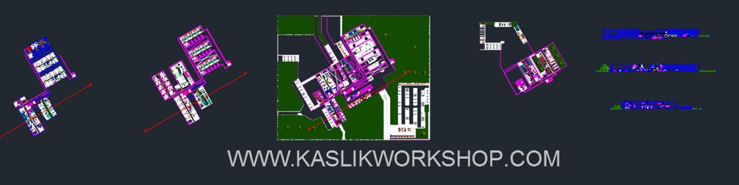 Kaslik Workshop | Hospital 2D Drawing